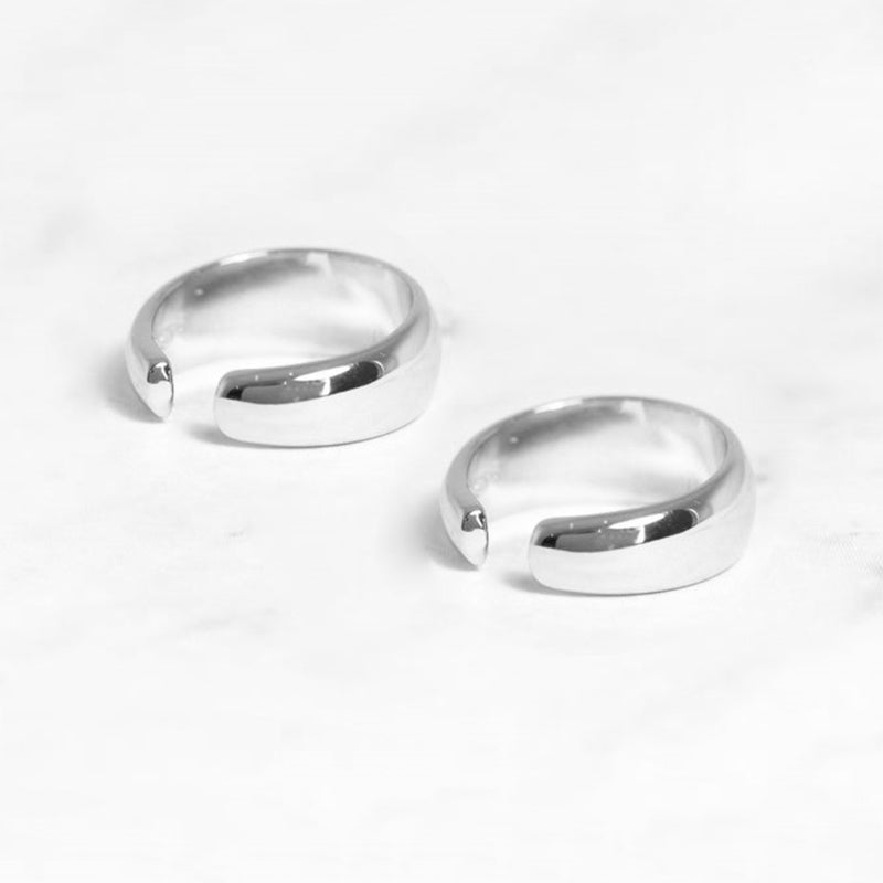 Classic 925 Sterling Silver Ear Cuff