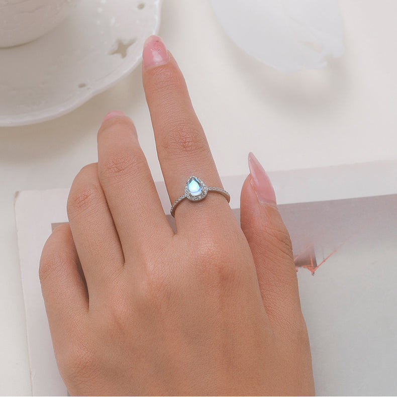 Exquisite Water Drop Ring