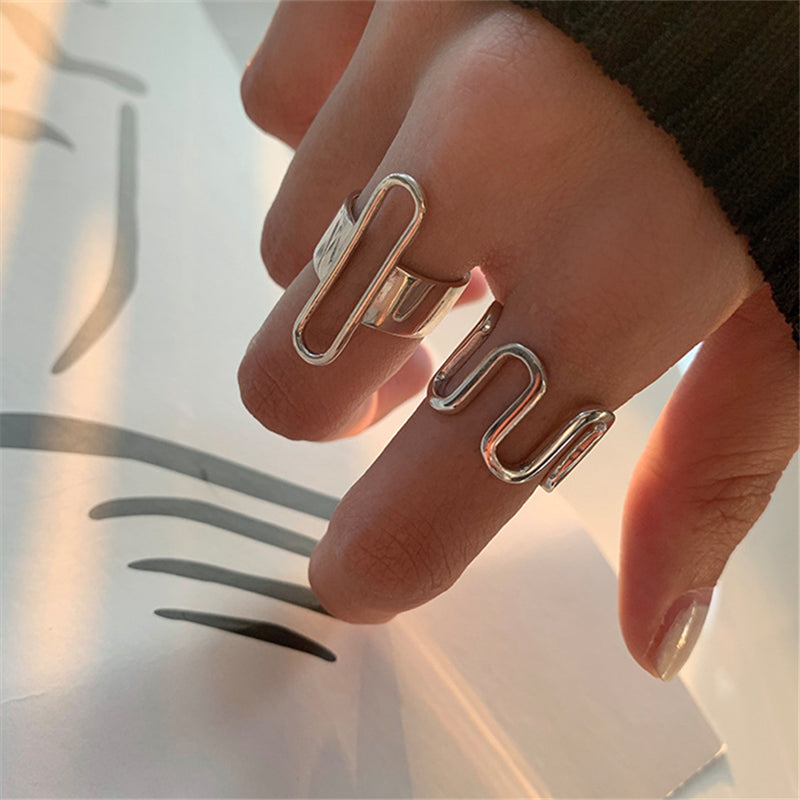 Simple Geometric Arc Ring